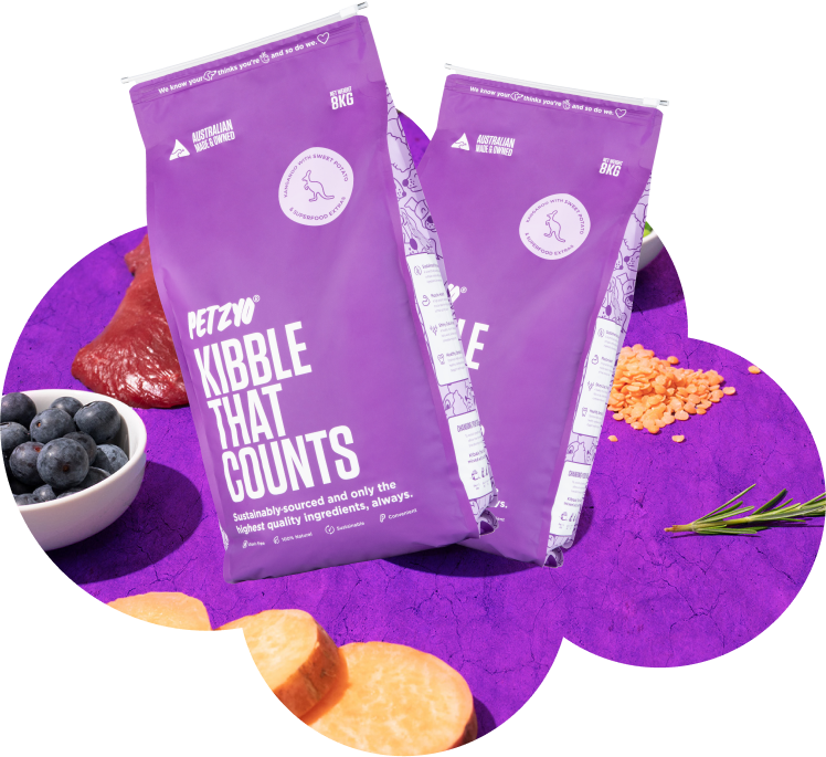 8kg of Kibble That Counts - Kangaroo, Sweet Potato and Superfood Extra ...