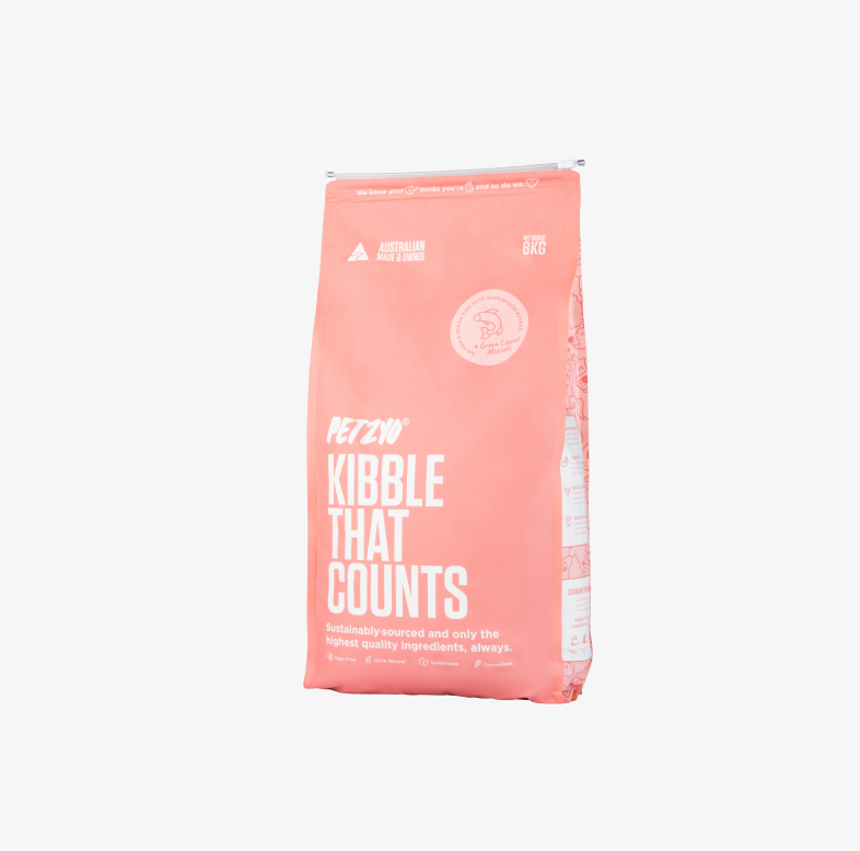 8kg of Kibble That Counts - Salmon and Ocean Fish with Green Lipped Mu ...