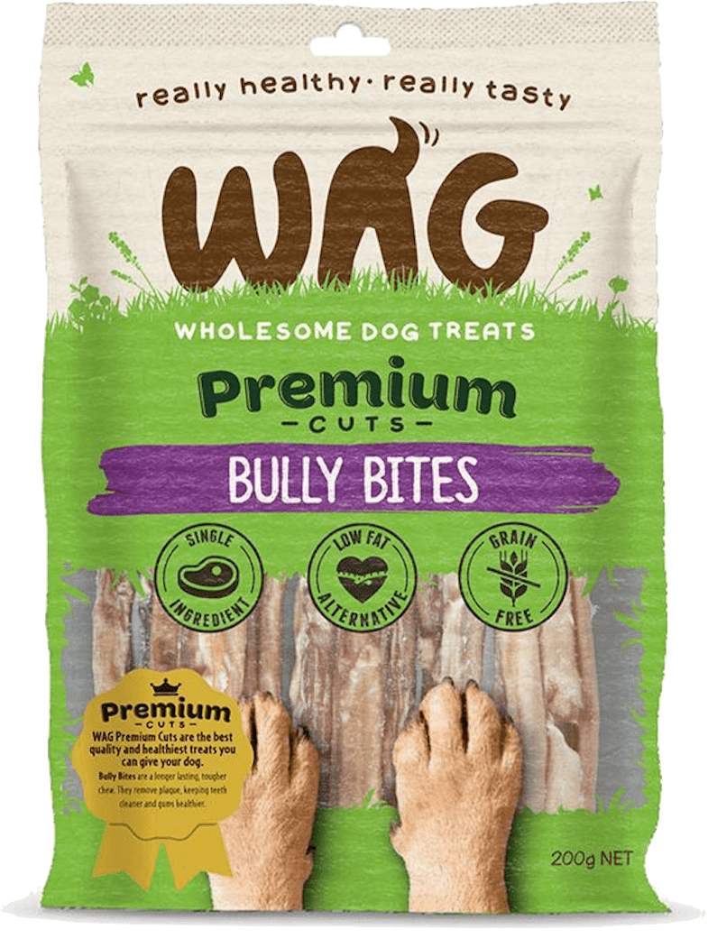 Get Wag - Bully Bites Dog Treats - 200g – Petzyo
